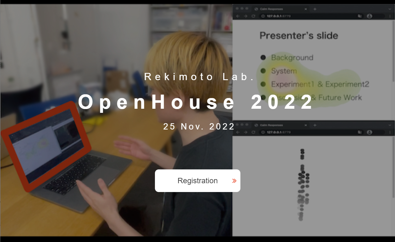 Rekimoto Lab Openhouse 2022 – Human Augmentation