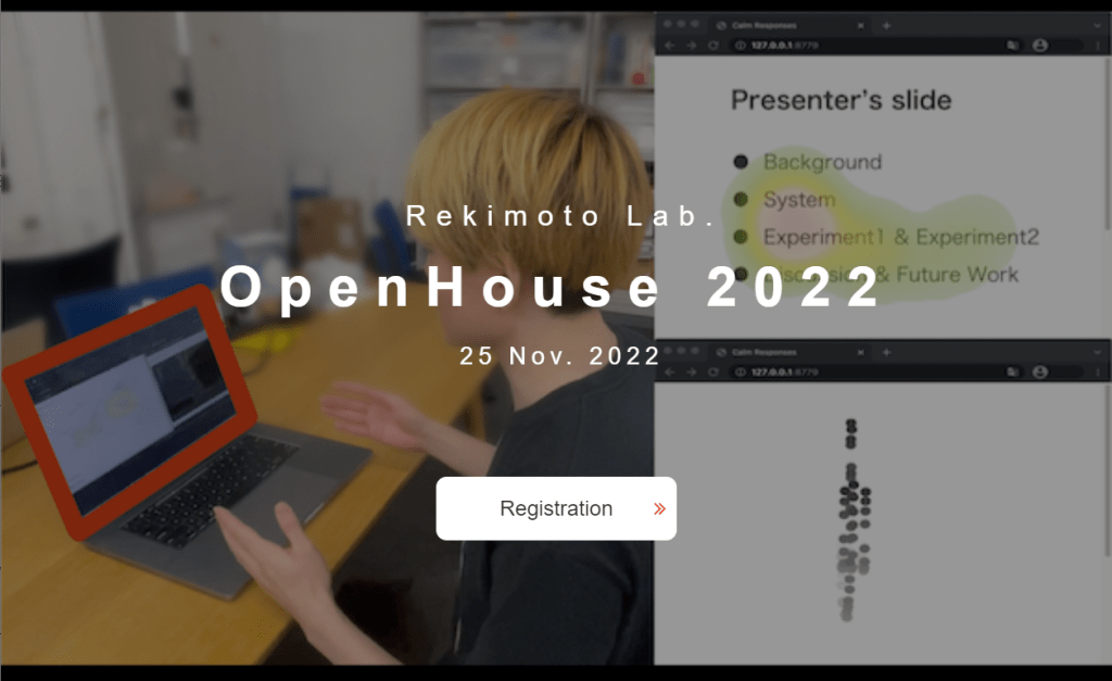 Rekimoto Lab Openhouse 2022 – Human Augmentation